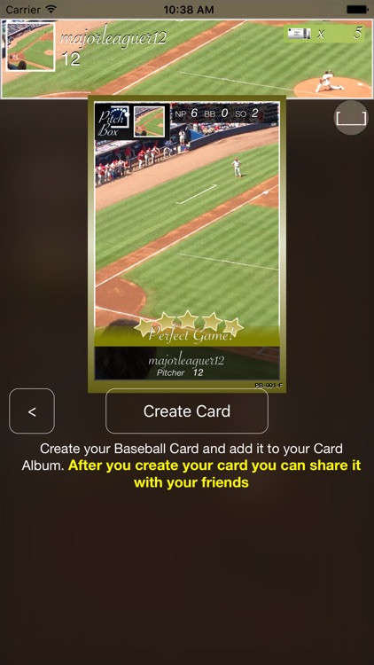 PitchBox - Pitch Counter and Baseball Card Maker for Pitchers by ...