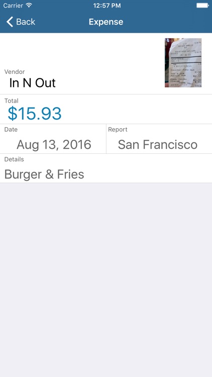 Dime - Expense Reports Made Easy by Eric Marshall