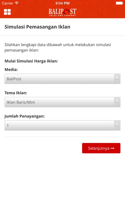 Iklan Bali Post by PT. Bali Post