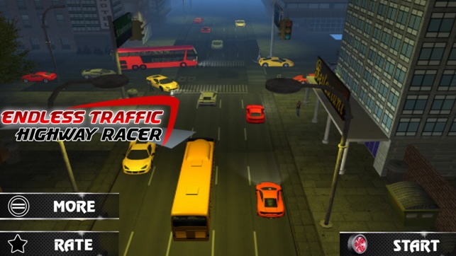 Endless Traffic Highway Racer」をApp Storeで