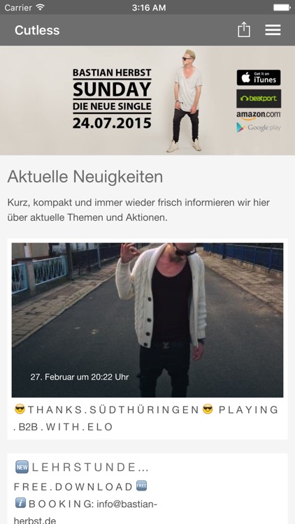 Cutless by Steve Fröbisch by Tobit.Software