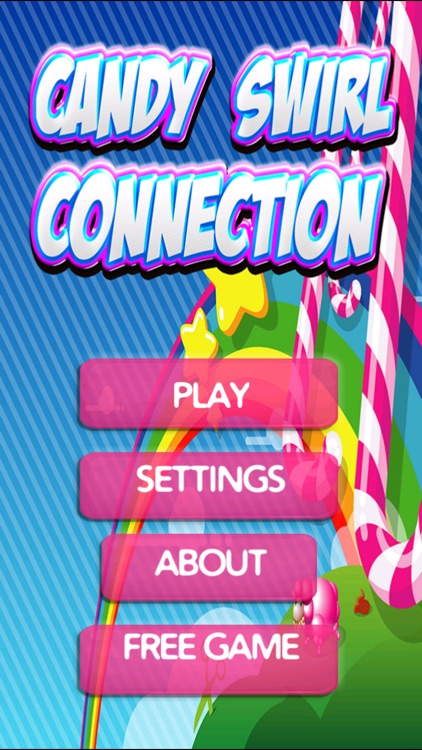 A Candy Swirl Connect - Match Sweet Candies by James Gurkin