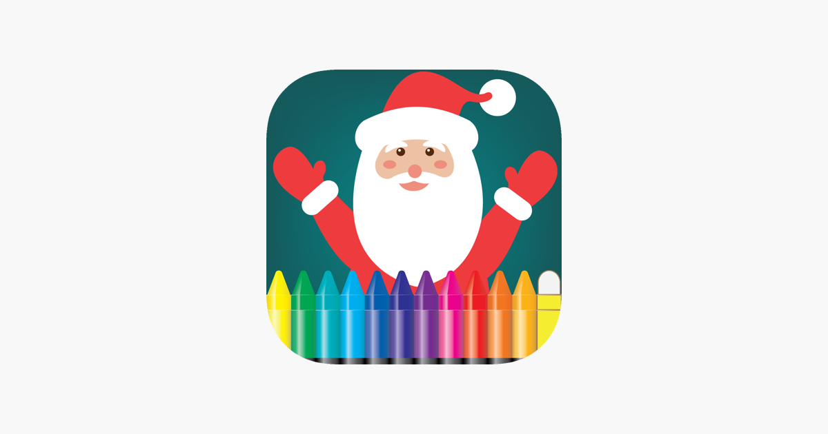 ‎Santa Calus coloring and ABCs - 123s activities kids games on the App ...