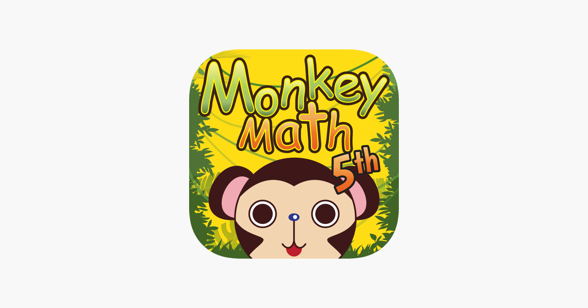 ‎Fifth Grade Math Curriculum Monkey School Free game for kids on the ...