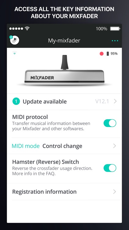 Mixfader Companion by DJiT
