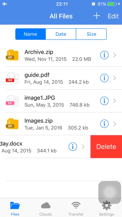 MeFile - Manage Your Files by Toan Trinh