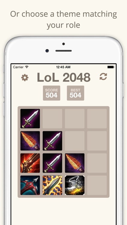 LoL 2048 - LoL2048.com League Puzzle Game by Add Jam