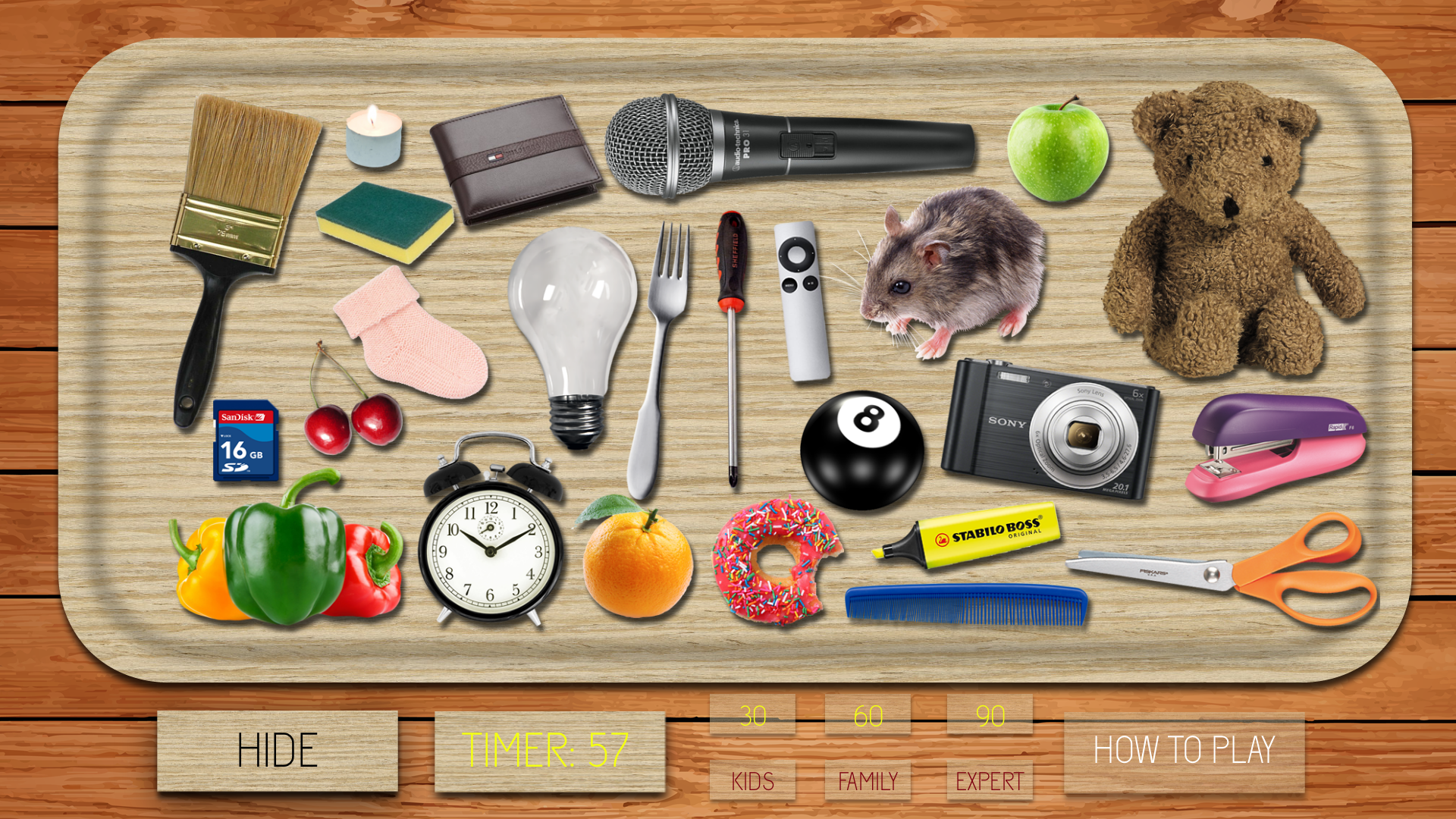Tea Tray Memory Game Apps 148Apps