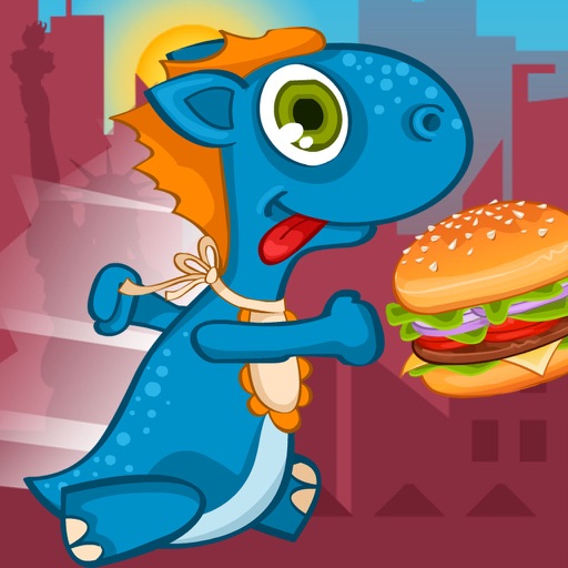 Dragon Hamburger by lorinda russell