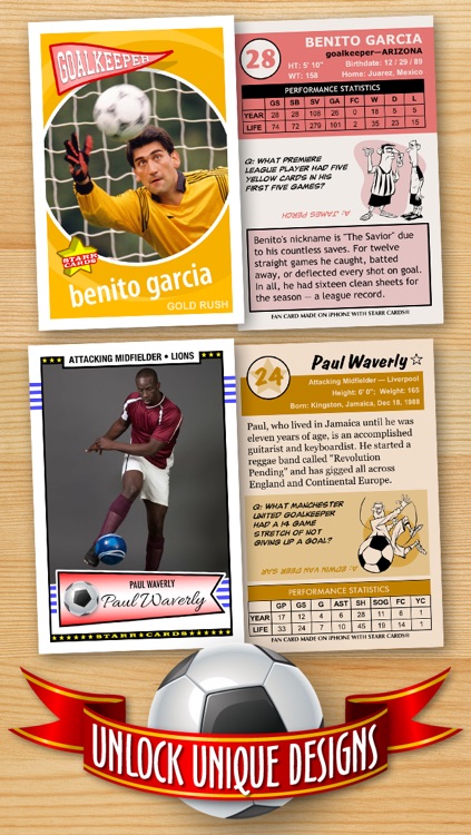 FREE Soccer Card Template — Create Personalized Starr Cards by PocketSensei