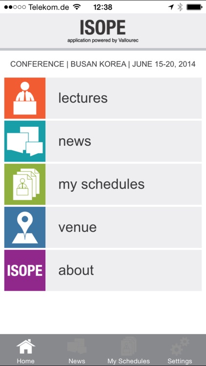 ISOPE Conference App by unternehmen online GmbH & Co. KG