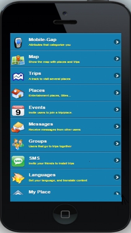 trips and events by Mobile-Gap