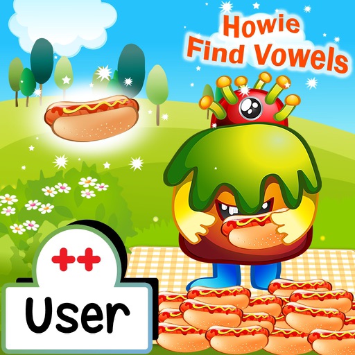 Howie Find Vowels (Multi-User) by PlaySmart-Kids