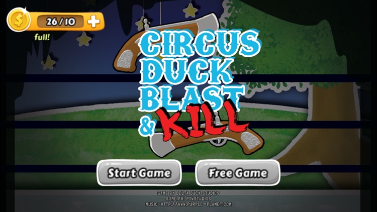 Circus Duck Shooting Blast PRO- A classic carnival ducks target sniper ...