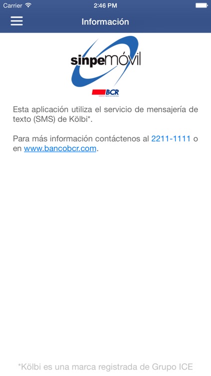BCR SINPE Móvil by Banco de Costa Rica