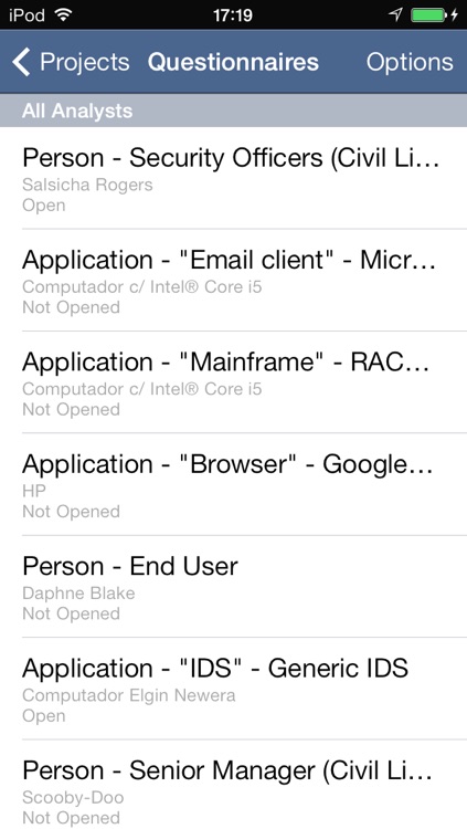 Modulo Risk Manager - Questionnaires by Modulo