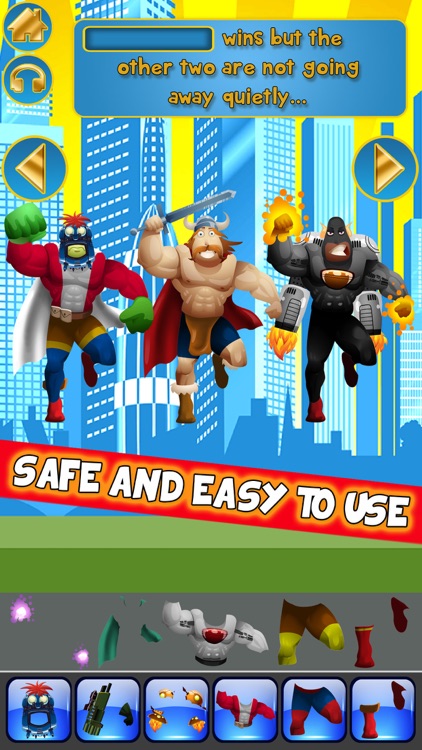 Create My Own Interactive Action Superheroes And Super Villains Story ...