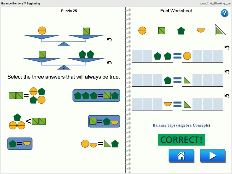 Balance Benders™ Beginning by The Critical Thinking Co.