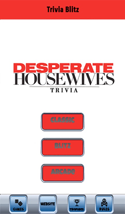 Trivia Blitz - "Desperate Housewives edition" by Todd Hathcock
