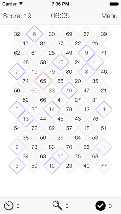 Numbers Connection by Andrei Zubarev