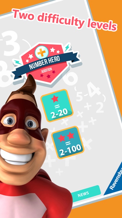 Number Hero: Addition - An Exciting Numbers Game by Ravensburger ...