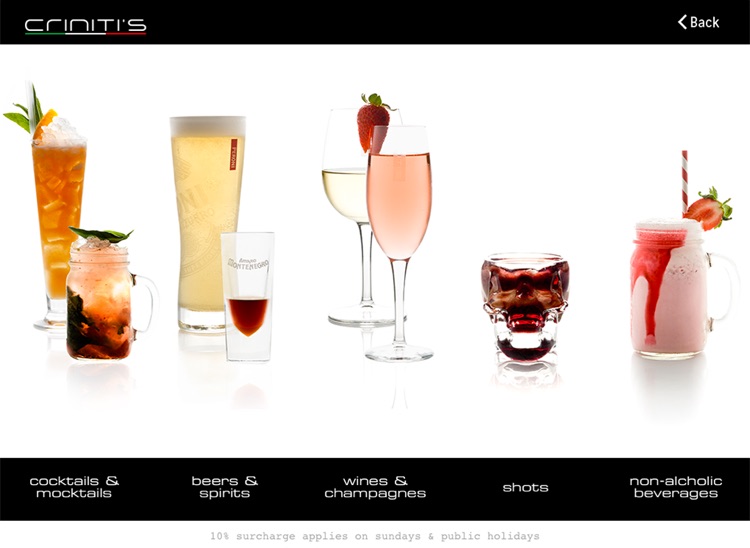 Criniti's Victoria Menu by Crinz Media PTY LTD