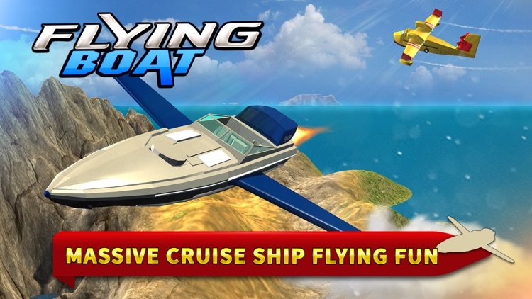 Flying Boat 3D - Futuristic Passenger Cruise Ship Flight Simulator by ...