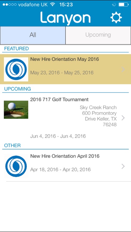 Lanyon Internal Events by GENIECONNECT LIMITED