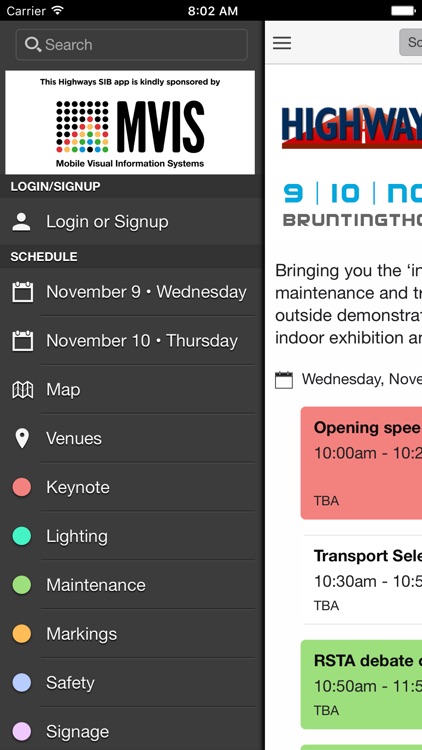 Highways SIB by Sched