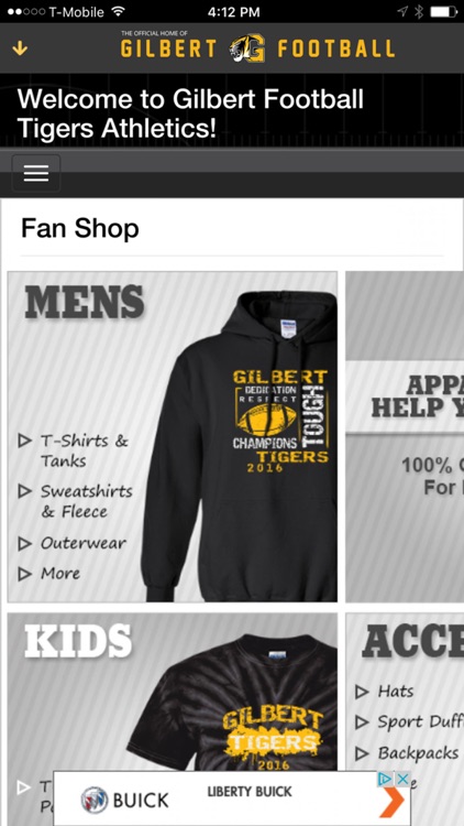 Gilbert Football by Professional Interactive Solutions, LLC