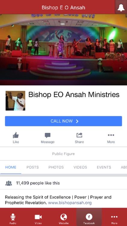 Bishop E O Ansah by Church Brand Limited