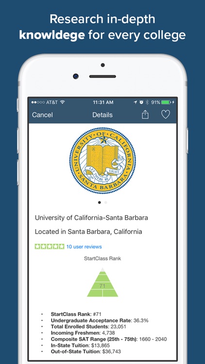 StartClass - Best College and University Finder by Graphiq Inc