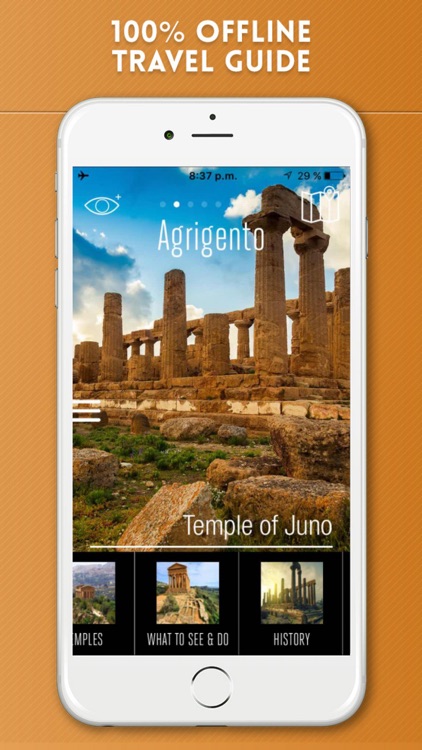 Agrigento Travel Guide and Offline City Map by eTips LTD