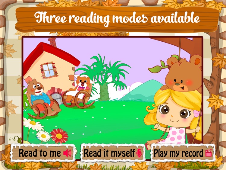 Goldilocks And The Three Bears HD - interactive story for kids by Dung ...