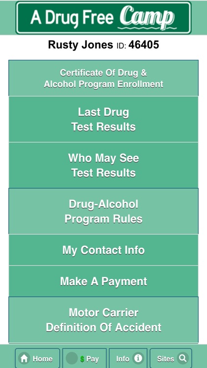 A Drug Free Camp by Norton Medical Industries