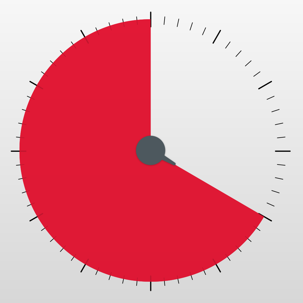 「Time Timer: iPad Edition」 - iPadアプリ | APPLION