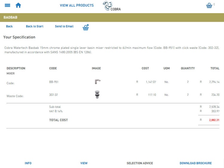 Cobra Watertech by New Dimension Technology