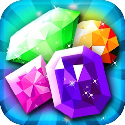 Diamond Crush Mania - 3 puzzle match splash smash game by li xiaolong