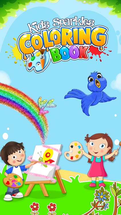 Kids Sparkles Coloring Book by Swati Panchal