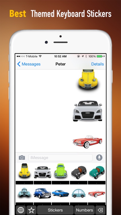 Cars Theme Stickers Keyboard: Using Vehicles Icons to Chat by Laivee So