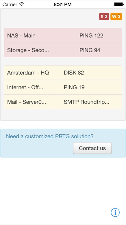 Wizzbit's PRTG Status by Wizzbit