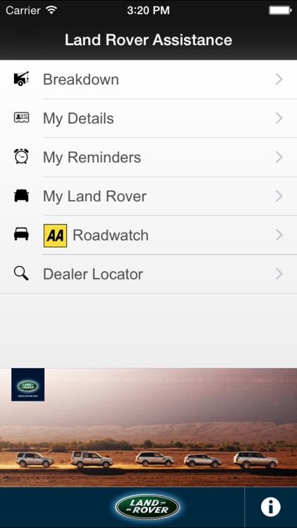 Land Rover Assistance by Automobile Association Developments Limited