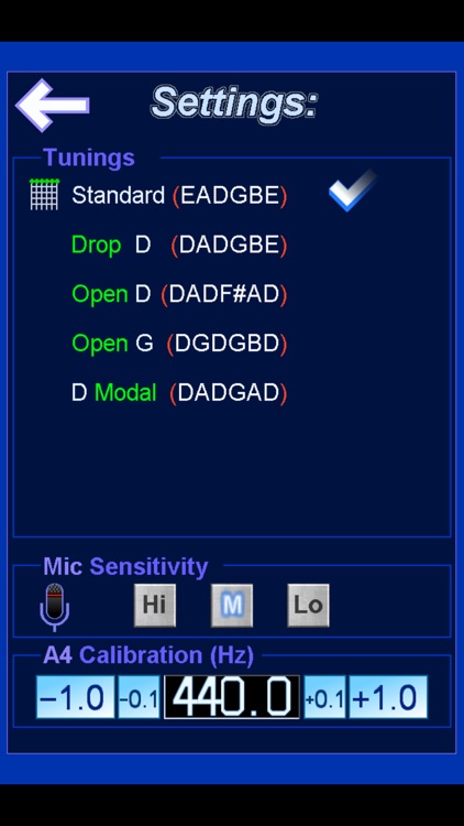 GuiTuner VS - Visual Guitar Tuner by VaporTrail Software LLC