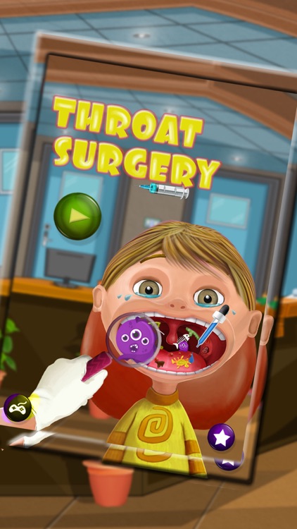 Throat Surgery – Cure crazy mouth patients in virtual doctor game by ...