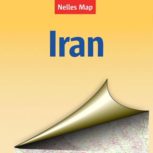 Iran. Tourist map. by AGT Geocentre