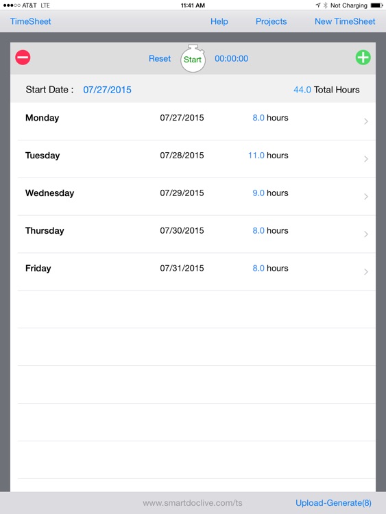 SmartDoc TimeSheet by SmartDoc Technologies
