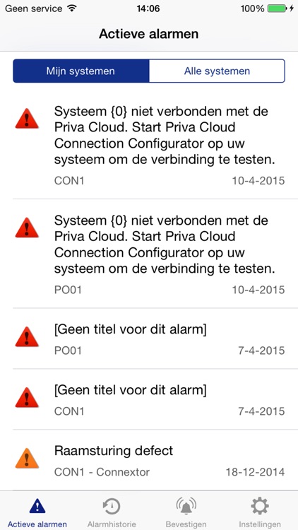 Priva Alarms (Pilot) by Priva BV
