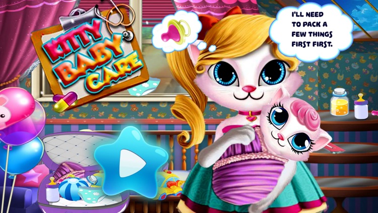 Kitty Baby Care - Pets Game(Newborn Baby/Cute Cat/Angela) by ZhenHe Xue