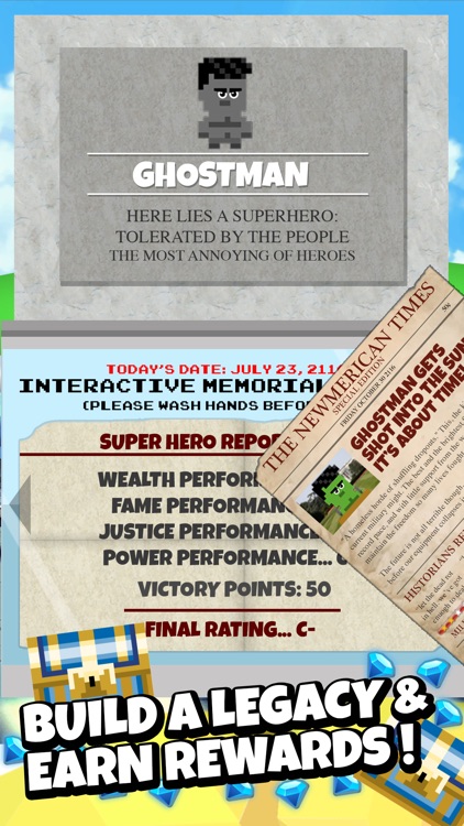 Superhero Simulator Game by Matthew Daniels