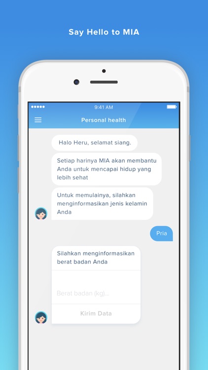 MIA - Personal Health Assistant by HelloMIA